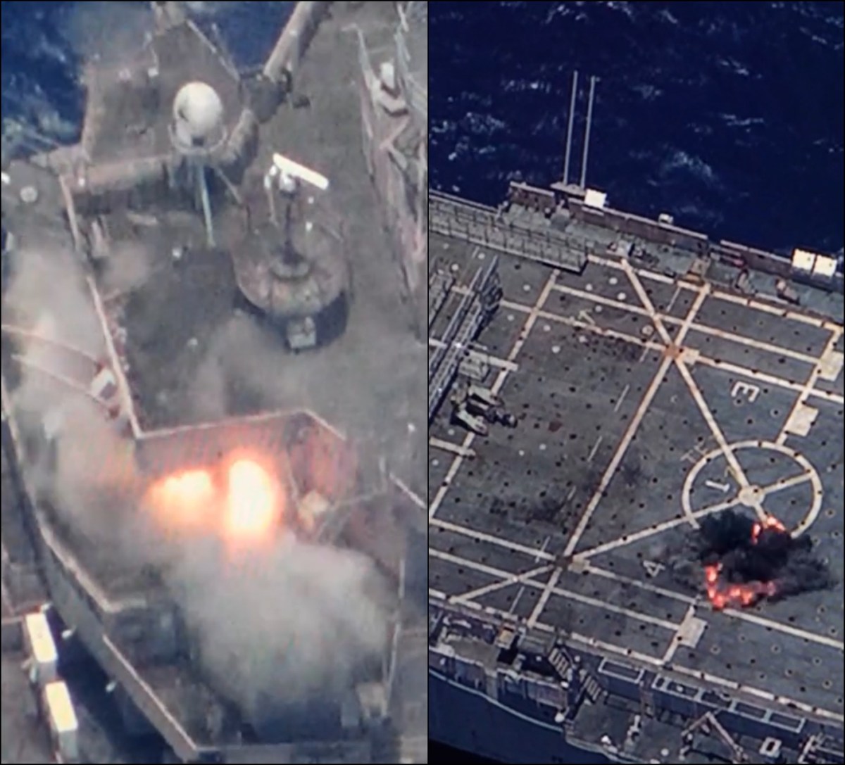 Video Shows US Air Force Gunship Testing Weapons on Warship - Newsweek