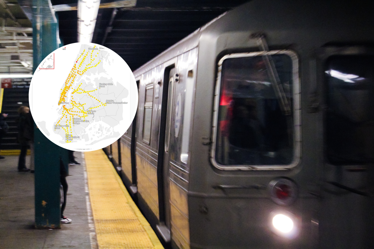 Map Reveals Most Polluted NYC Subway Stations: ‘Hazardous’ - Newsweek