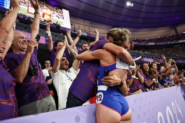 Break Record, Get Engaged: Watch French Athlete's Amazing Olympic ...