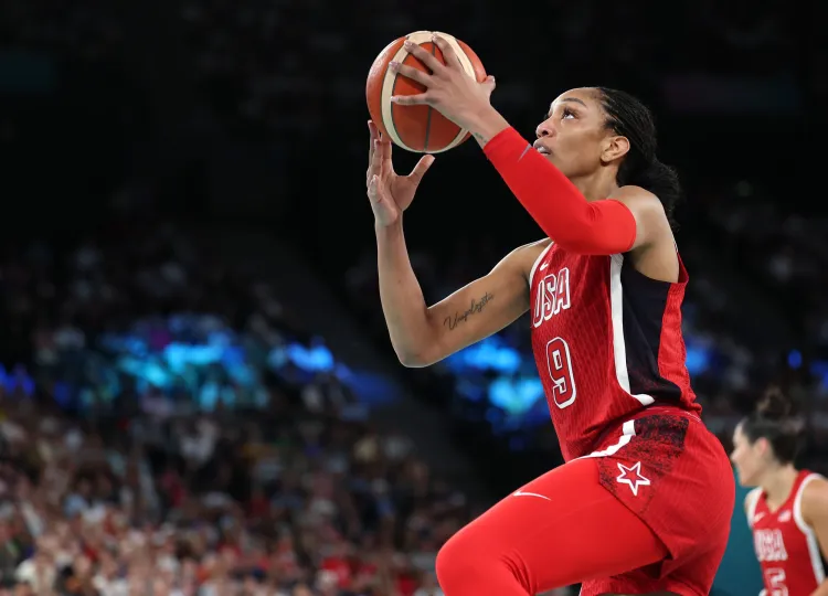 A'ja Wilson Named Women's Basketball MVP at Paris Olympics - Newsweek