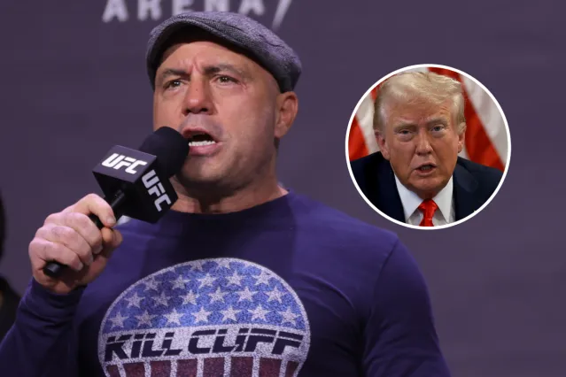Joe Rogan ‘Donald Trump’ Photo Goes Viral After RFK Jr. Support - Newsweek