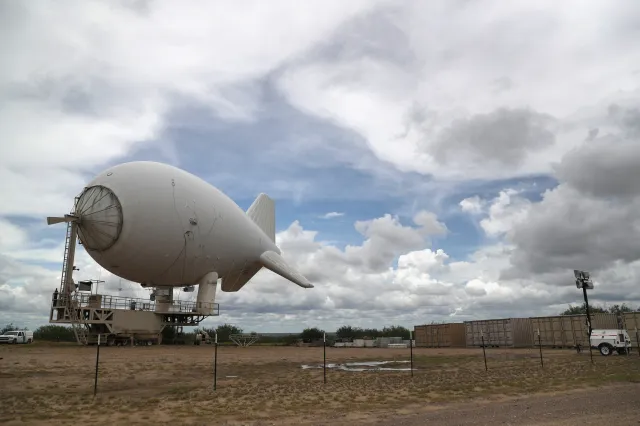 New Border Blimp Will Watch for Missing Migrants in New Mexico Desert ...