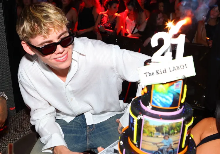 How The Kid LAROI Celebrated His 21st Birthday - Newsweek