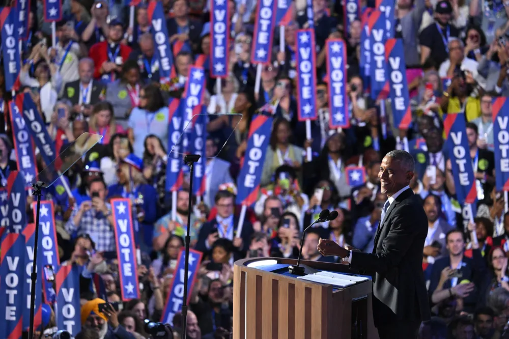 Obamas Share Message of Hope, Warn Against Trump at DNC on Night 2 ...