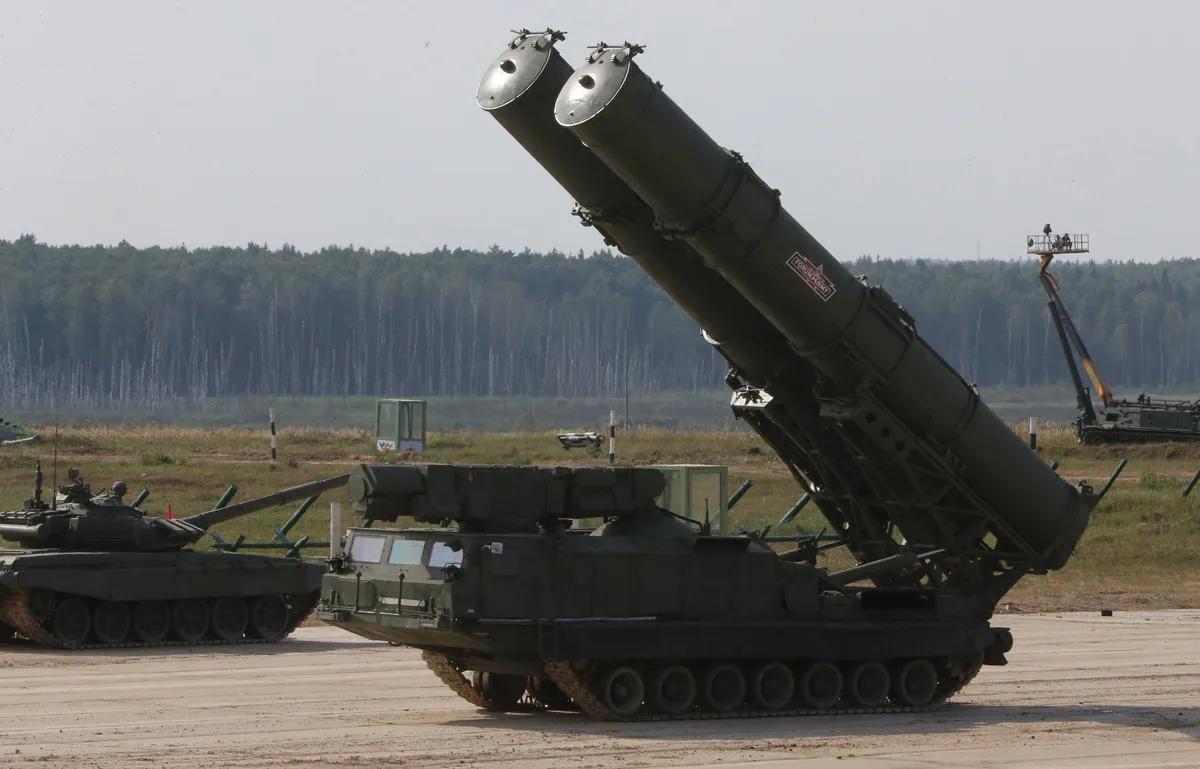 Video Shows Fiery Aftermath as Ukraine Strikes S-300 Battery Inside ...