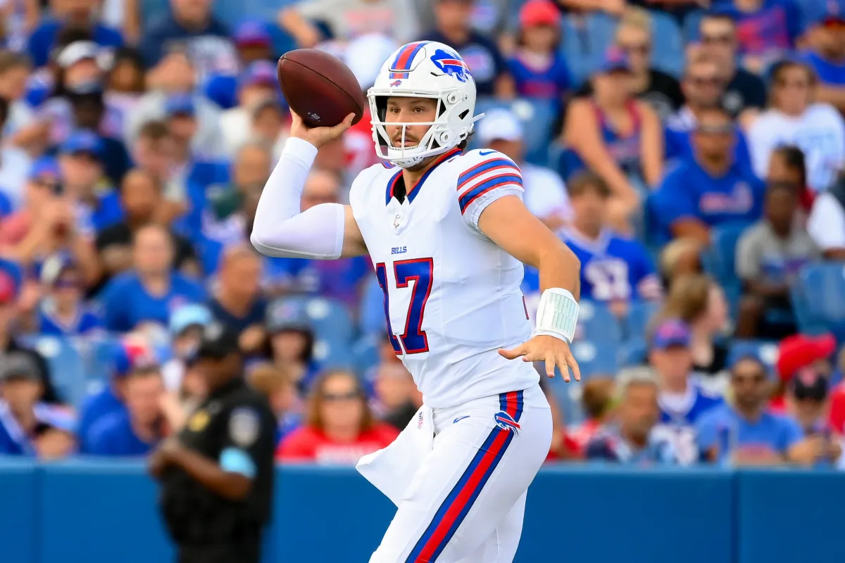 Bills' Josh Allen Has Hilarious Reaction to Being Voted Most Overrated ...