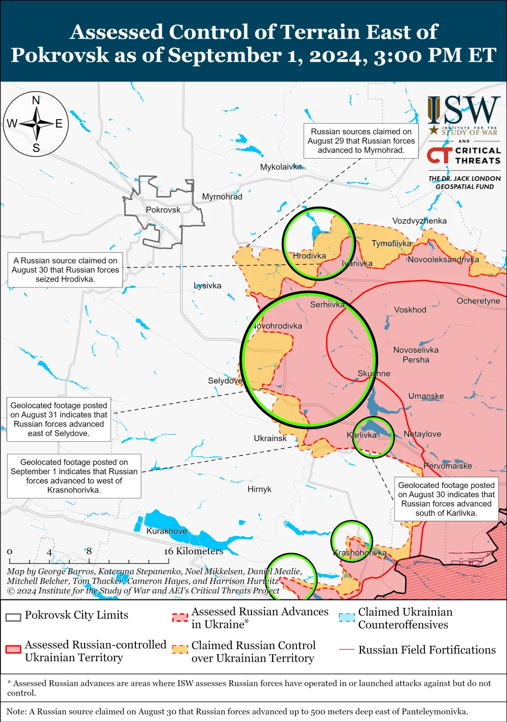 Ukraine Maps Show Russia’s Gains Rising Five-Fold Over 2024 Average ...