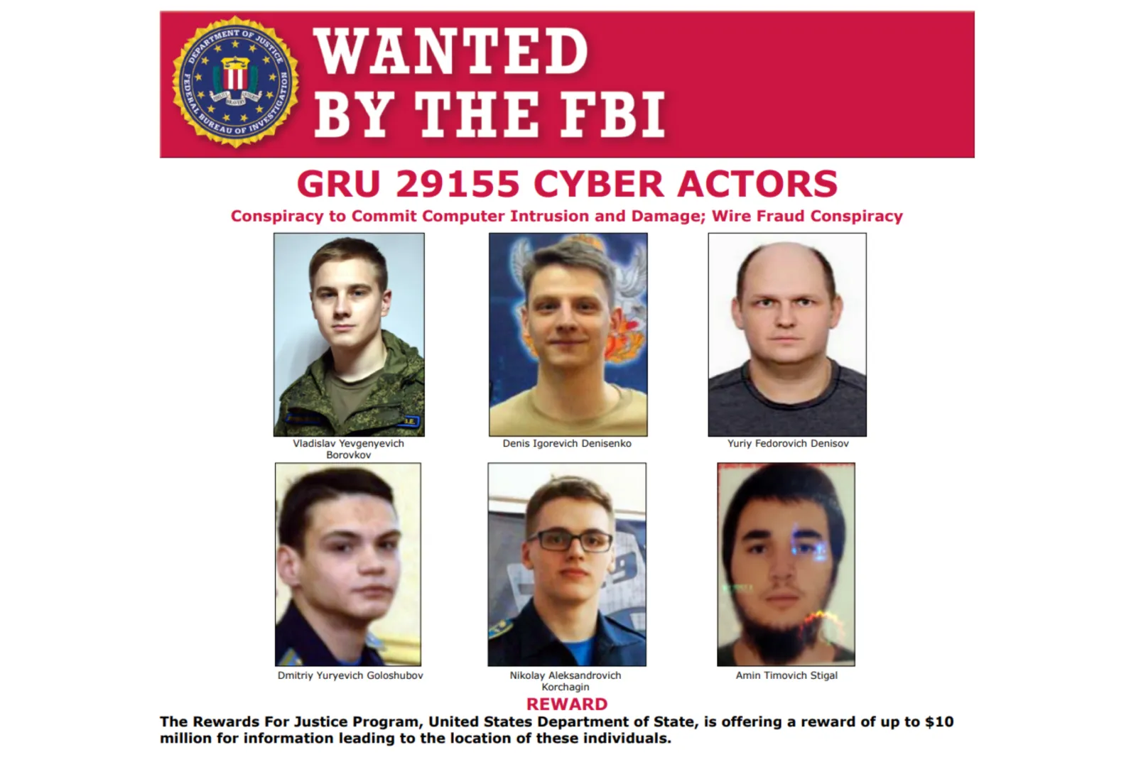 US Offers $60 Million Bounty in Hunt for Russian Hackers - Newsweek