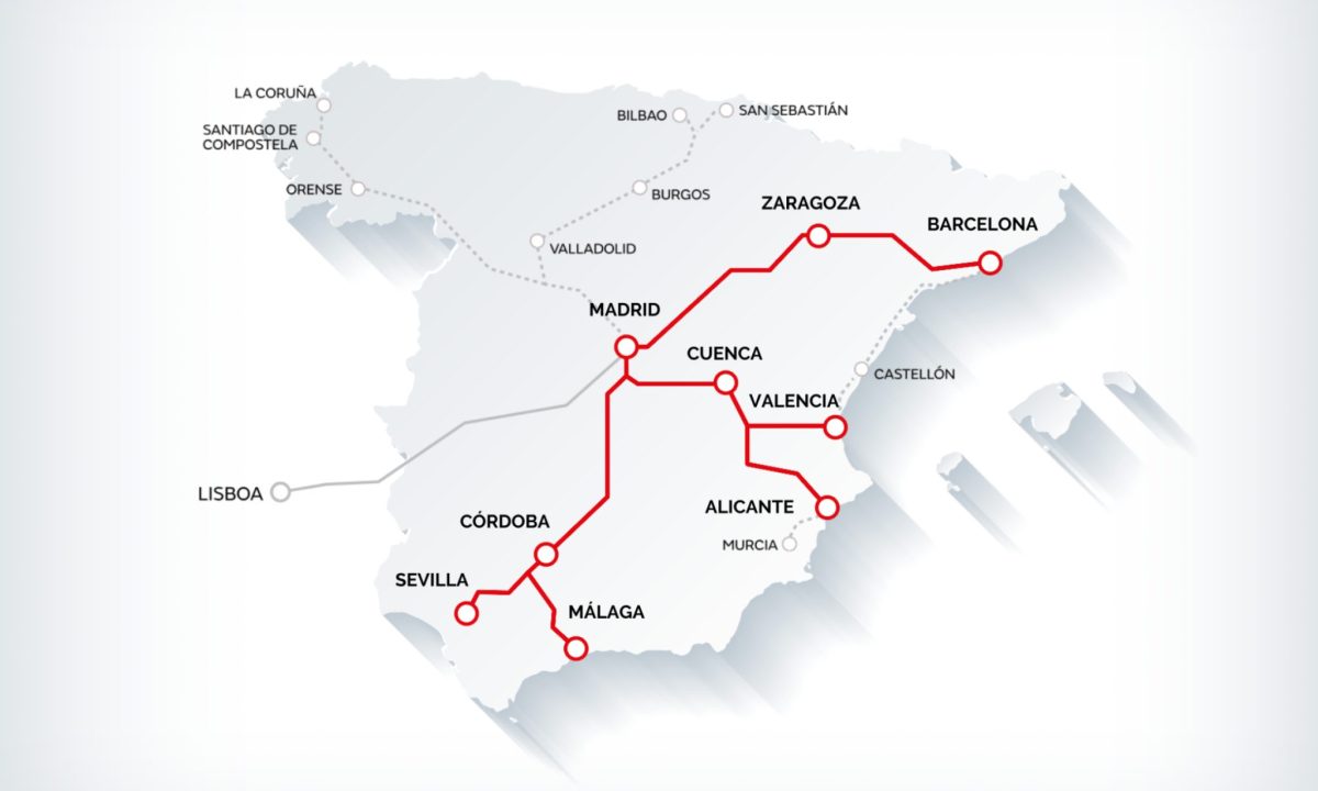 Map Shows Spain’s New High-Speed Rail Route - Newsweek