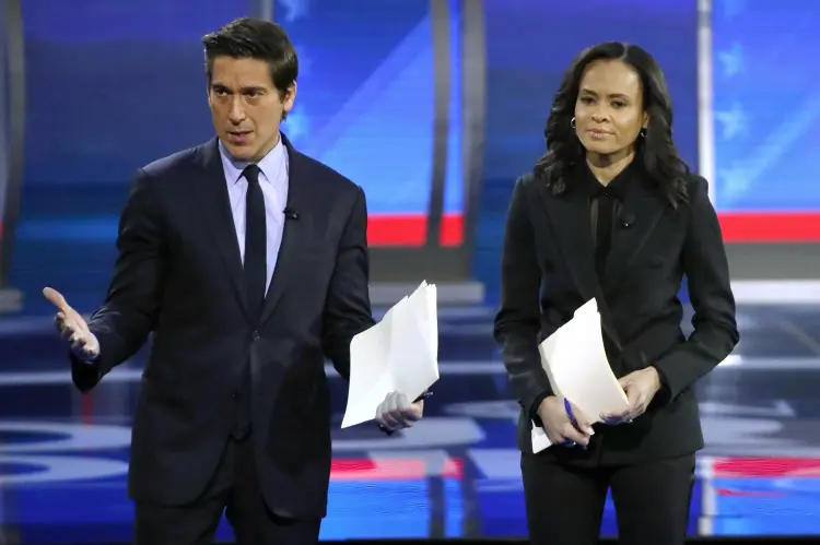 Meet ABC's Presidential Debate Moderators David Muir and Linsey Davis ...