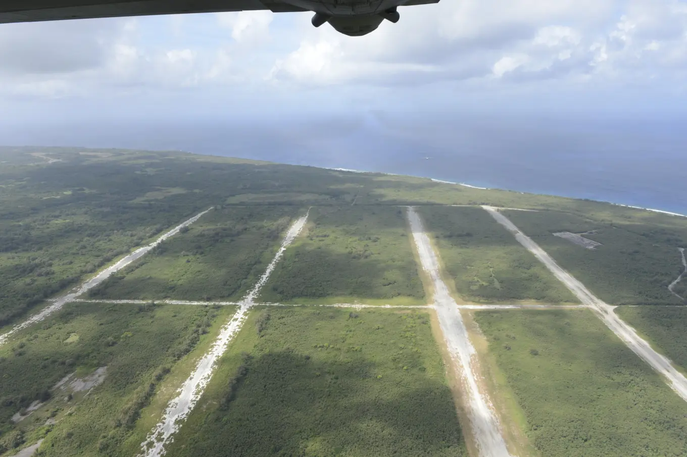 Tinian Island: Satellite Photos Show US Reclaiming WWII Airfield - Newsweek