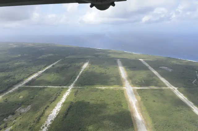 Tinian Island: Satellite Photos Show US Reclaiming WWII Airfield - Newsweek