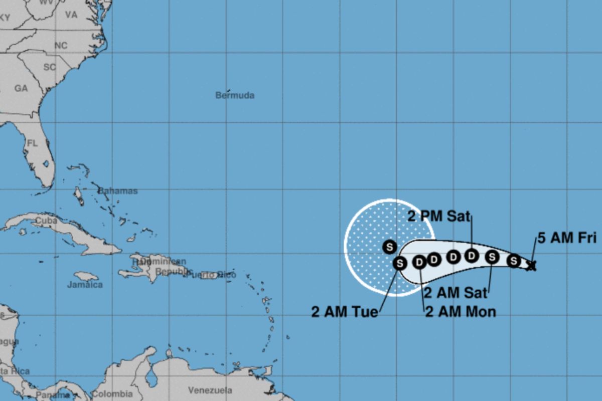 Hurricane Center Warns Tropical Storm Gordon May Form Today - Newsweek
