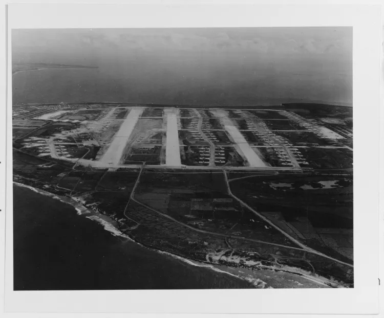 Tinian Island: Satellite Photos Show US Reclaiming WWII Airfield - Newsweek