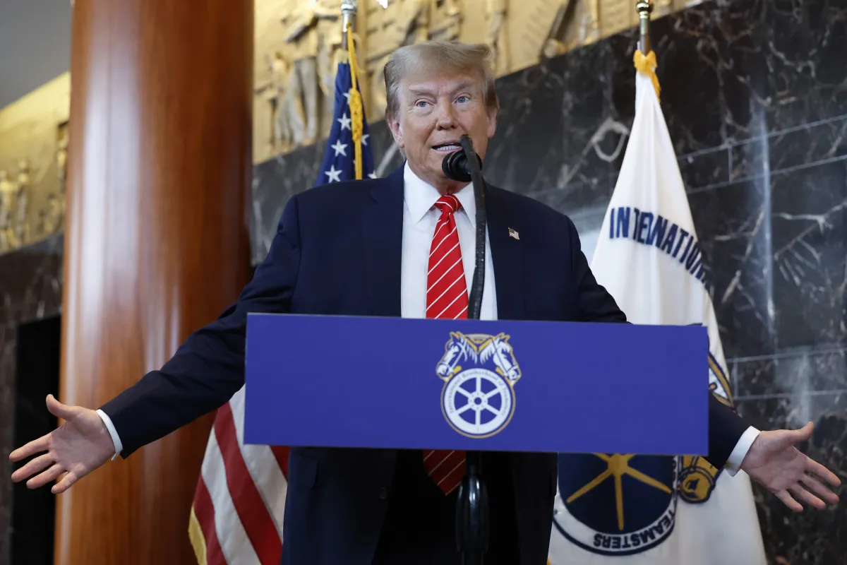 Republican Suggests Unions Secretly Back Trump After Teamsters’ Harris ...