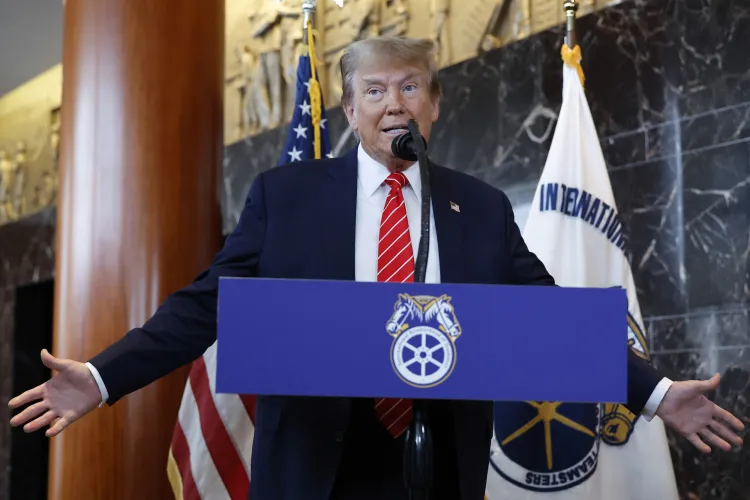 Republican Suggests Unions Secretly Back Trump After Teamsters’ Harris ...