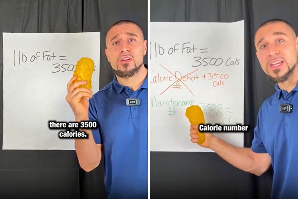 Trainer Shows How Much You’d Need To Eat To Gain Fat: ‘Stop Freaking ...