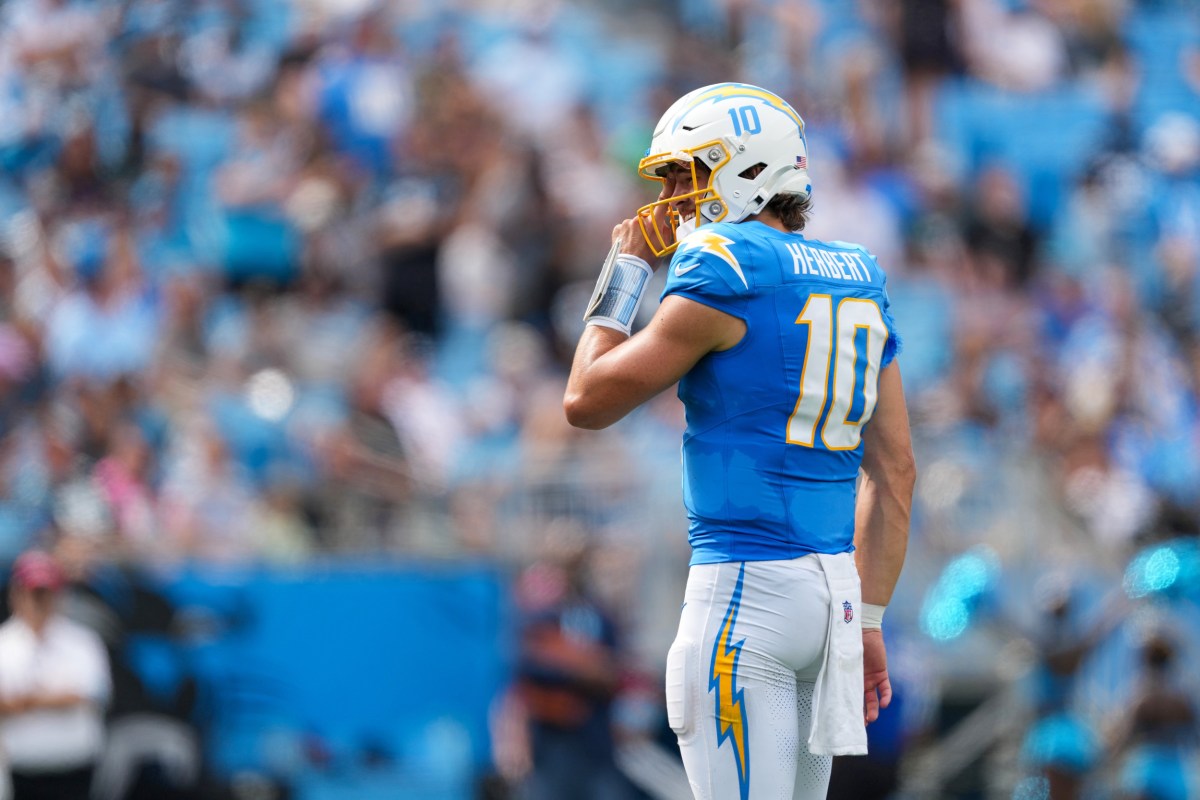 Chargers QB Justin Herbert Has High Ankle Sprain, Week 3 ... - Newsweek