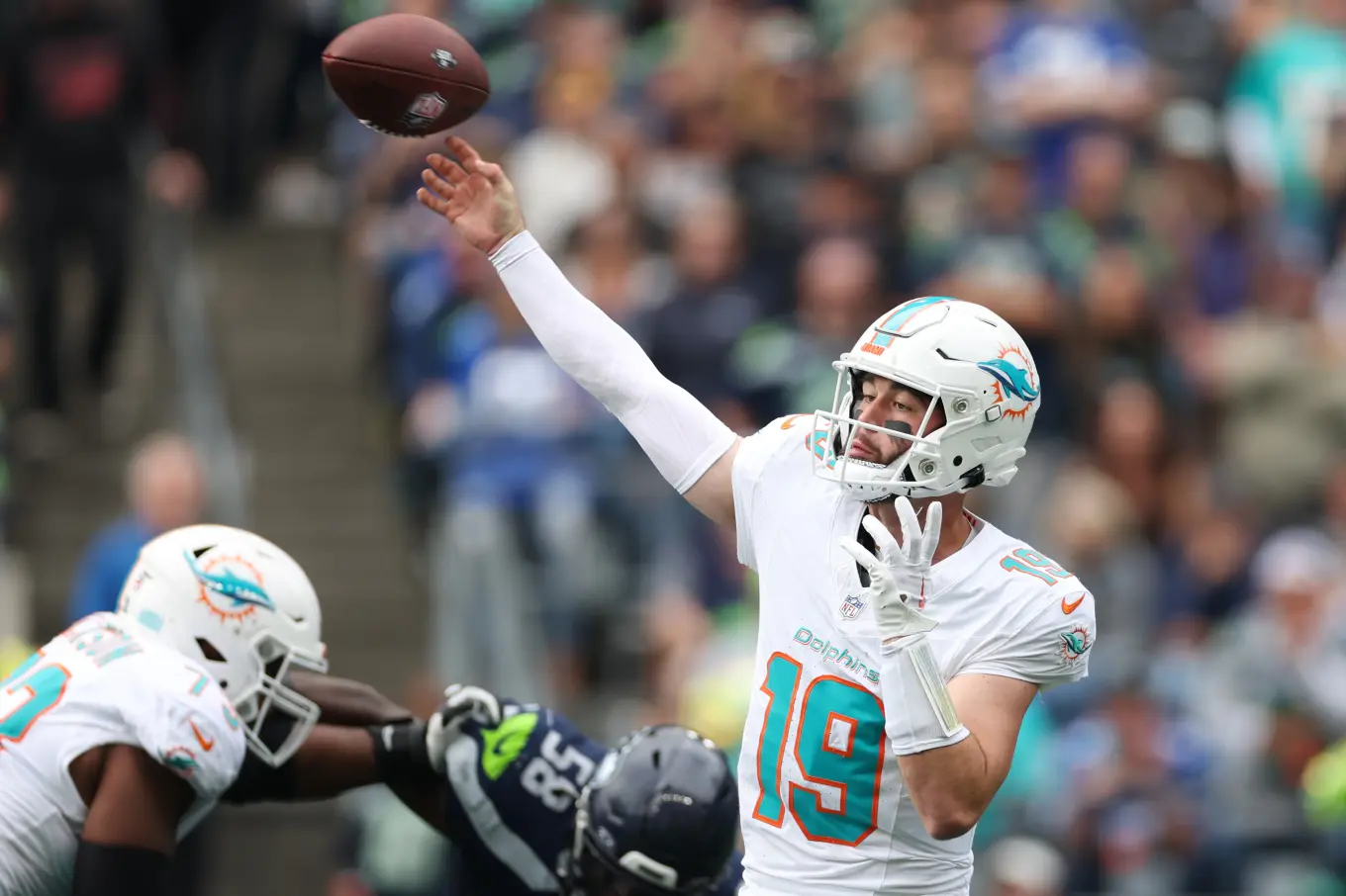 QB Skylar Thompson Exits Dolphins Game After Suffering Ap... - Newsweek