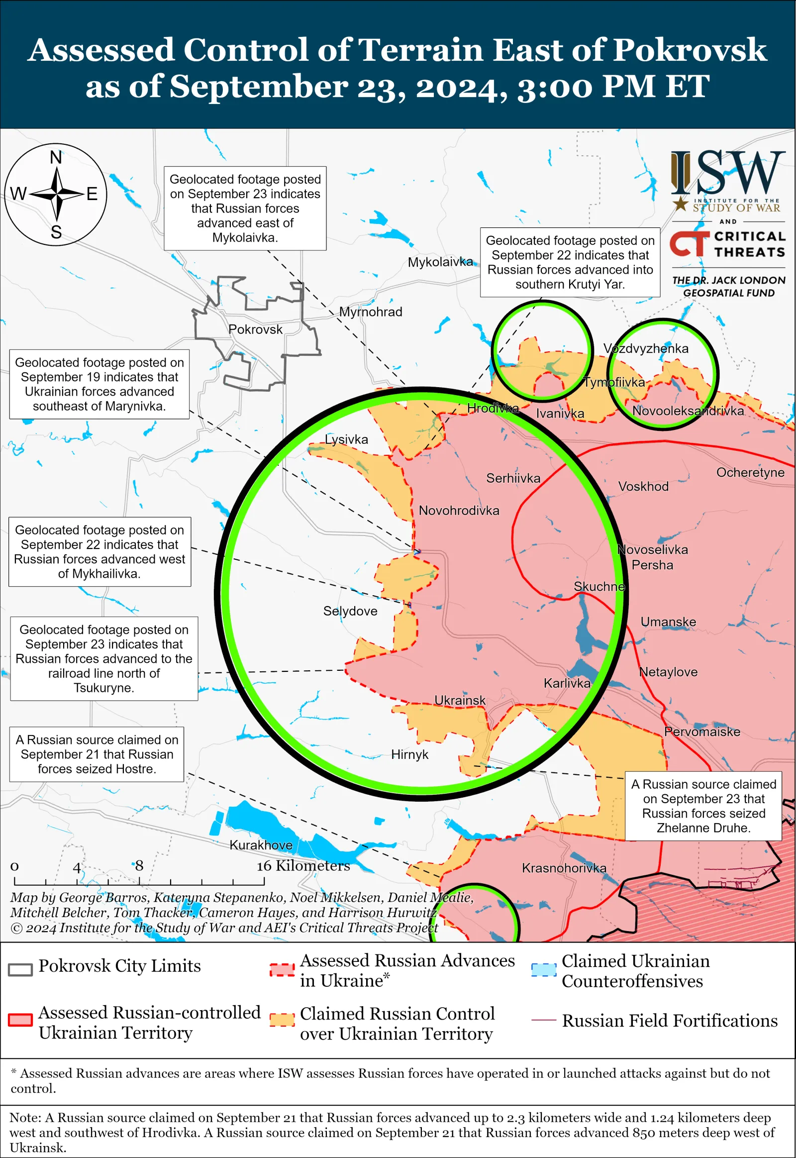 Russian Salients Threaten Ukrainian Forces With Encirclement Near ...