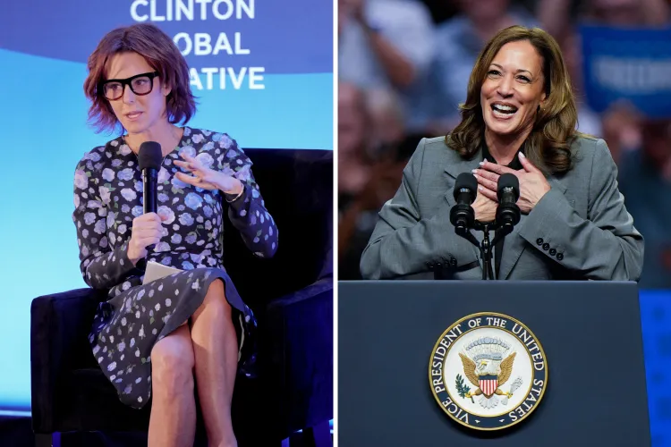 Everything Stephanie Ruhle Has Said About Kamala Harris - Newsweek