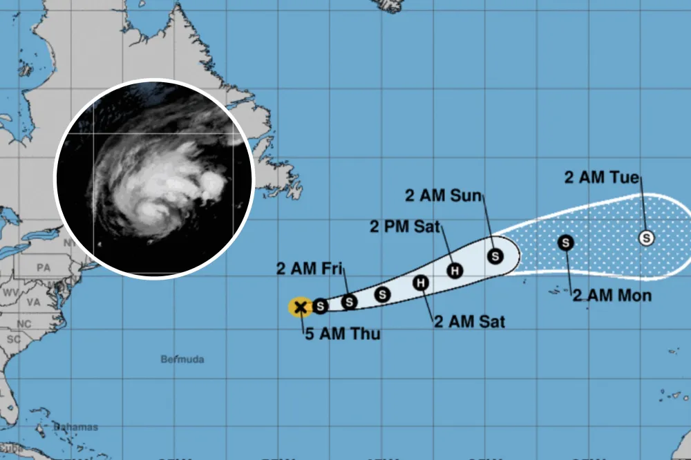 New Tropical Storm Isaac Forms as Hurricane Helene Barrels Toward ...