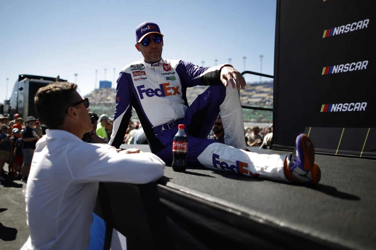 Denny Hamlin Speaks Out As Major Joe Gibbs Racing Sponsor Exit Rumors ...