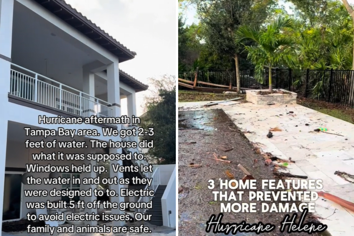 Couple Build Hurricane Resistant Home, Film How It Fared Against Helene ...