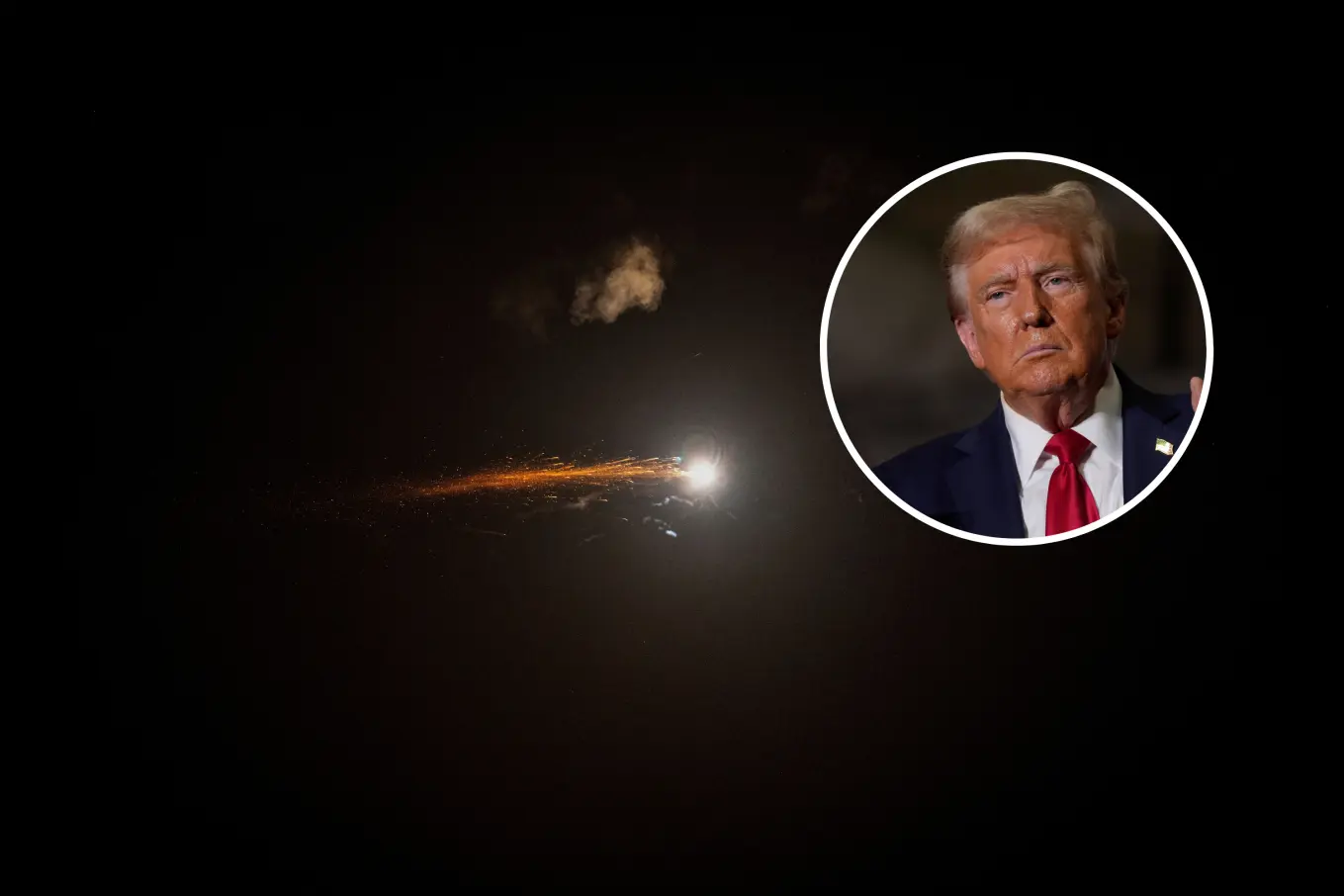 Donald Trump Releases Ad Blaming Kamala Harris for Iran Missile Strike ...