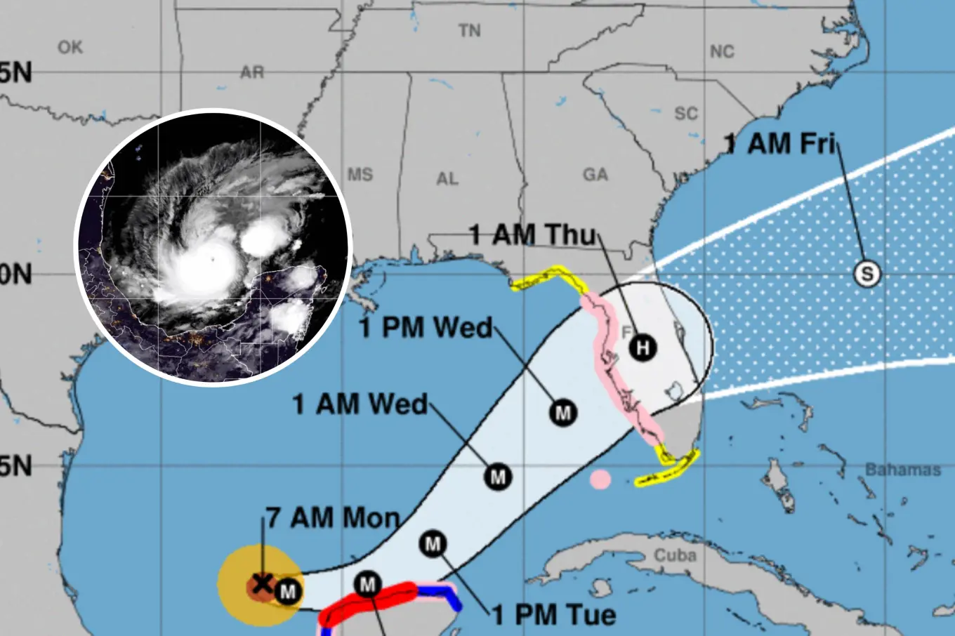 Hurricane Milton Hits Category 4—150mph Winds Ahead of Florida Landfall ...