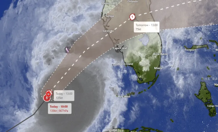 Hurricane Milton Live Tracker - Newsweek