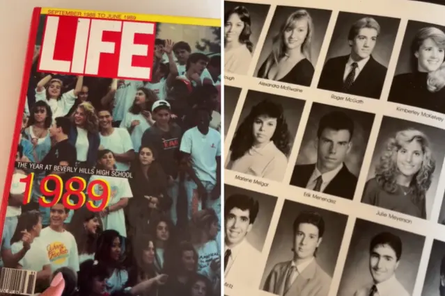 1989 Class Yearbook Including Monica Lewinsky and Erik Menendez Goes ...
