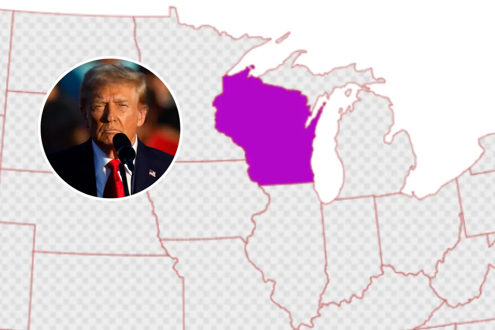 Donald Trump Flips Wisconsin in New Poll - Newsweek
