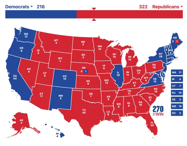 Donald Trump’s Chances of Winning a Landslide, According to Odds, Polls ...
