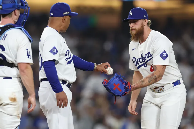 Dodgers Set NL Postseason Record for Most Consecutive Scoreless Innings ...