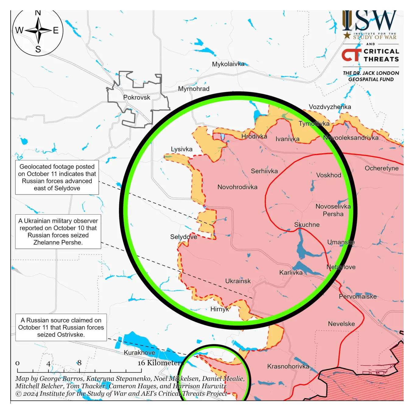 Ukraine War Map Shows Kyiv Troops ‘Regain Lost Positions’ Near Pokrovsk ...