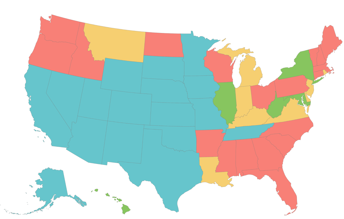 Is Election Day a Federal Holiday? Map Shows Paid Leave by State - Newsweek