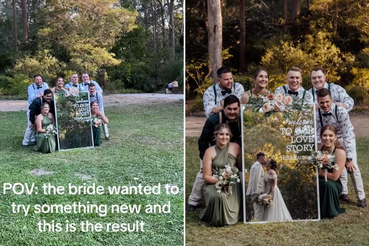 Bride Wants to Capture ‘Unique’ Wedding Photo, Result Has Internet ...
