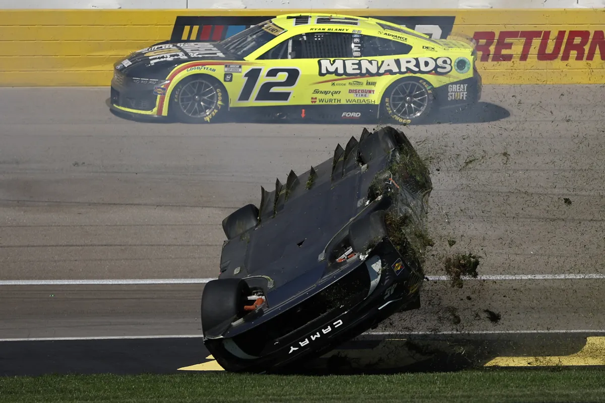 Denny Hamlin Calls Out NASCAR After Tyler Reddick's Horrifying Flip ...