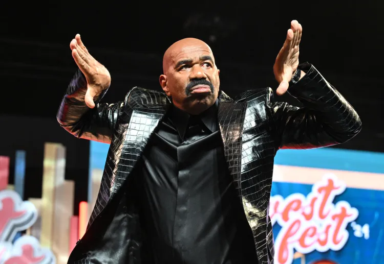 Steve Harvey's Best Reactions on 'Family Feud' - Newsweek