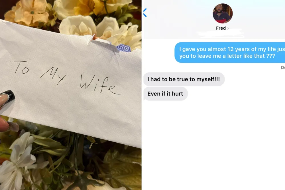Wife Wakes Up To Find Letter From Husband of 11 Years Revealing ‘My ...