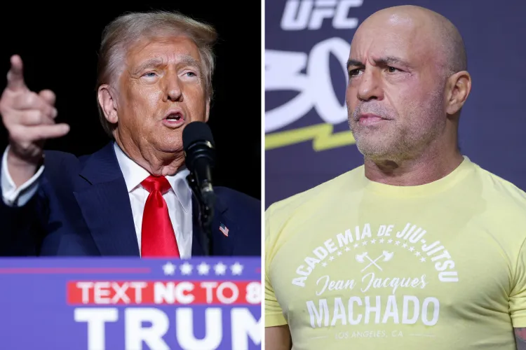Donald Trump’s Joe Rogan Interview Completes Podcast’s Big Three - Newsweek