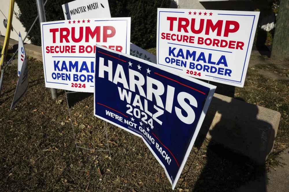 Political ‘Sign Warfare’ Heats Up Nationwide As Election Day Kicks Off ...