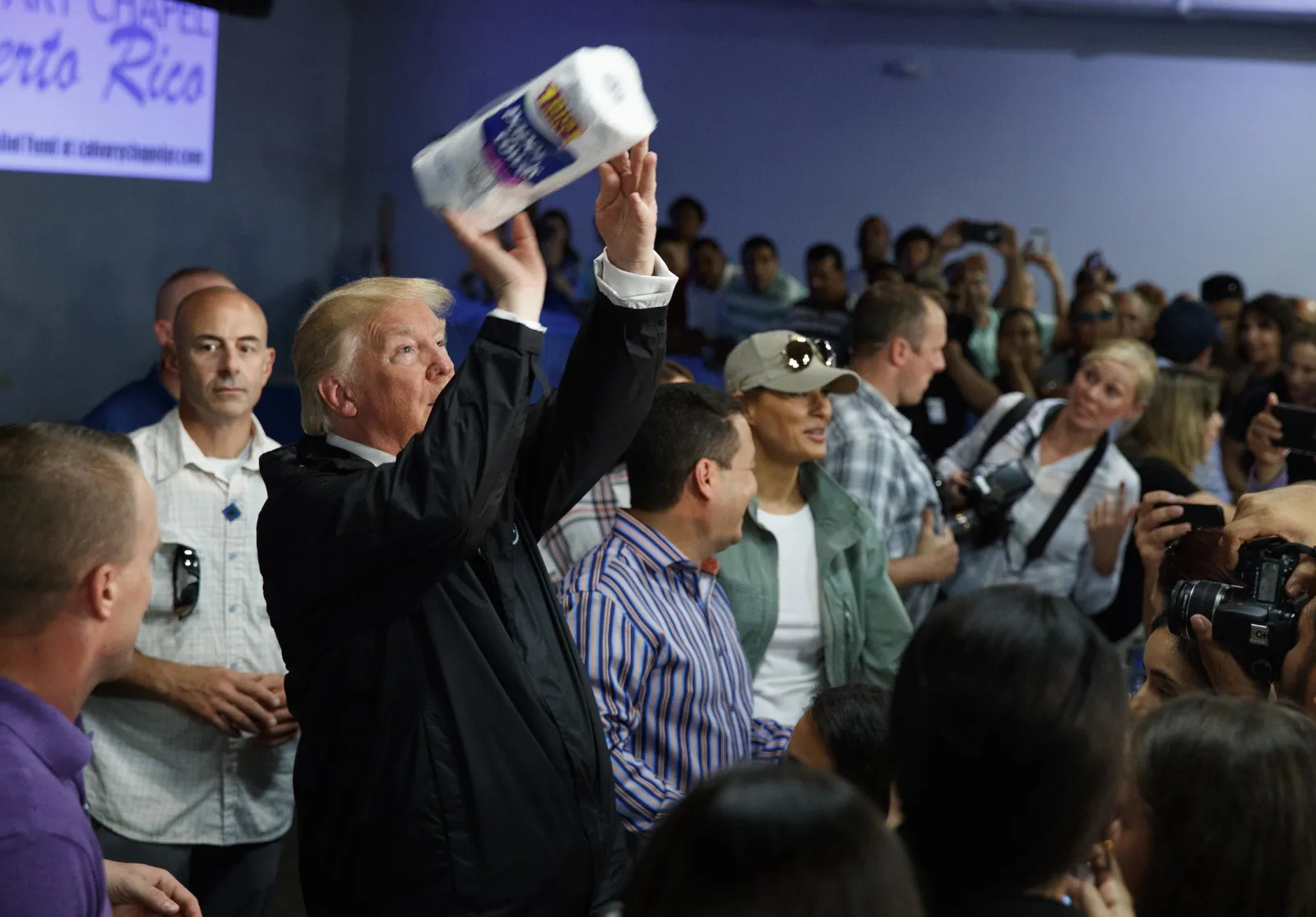 Trump Claims ‘No President’s Done More for Puerto Rico Than I Have ...