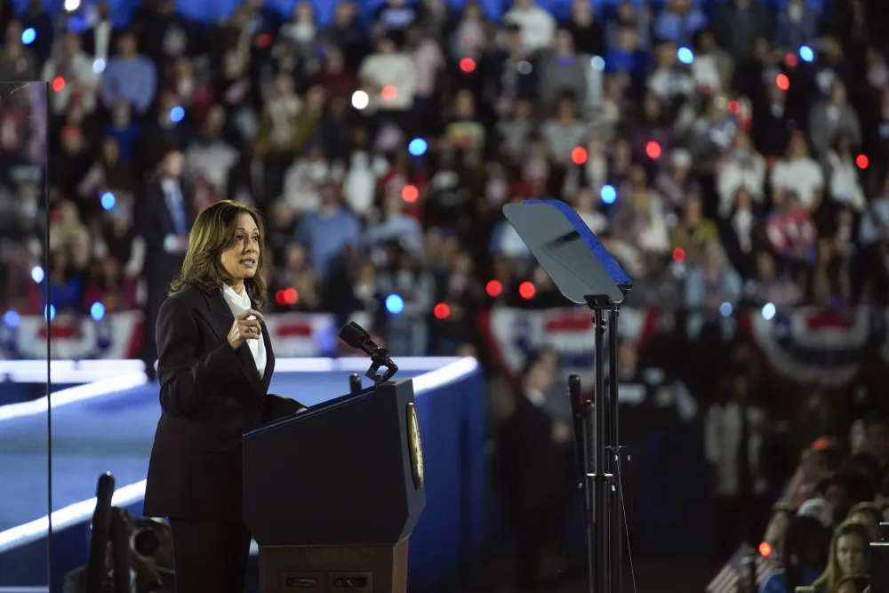 Kamala Harris Rips Trump as ‘Unstable, Obsessed with Revenge’ at ...