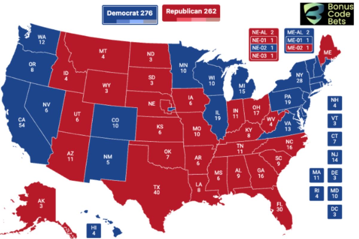 Who Will Win the Election? AI Predicts Electoral College - Newsweek