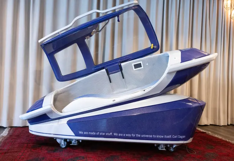 Woman Using Suicide Pod Reportedly Found With ‘Strangulat... - Newsweek