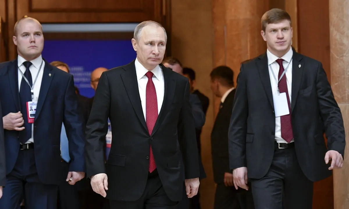 Putin’s Whereabouts Exposed Via Bodyguards’ Strava App - Newsweek