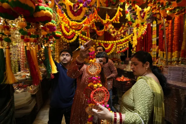 Diwali Lamp Record Broken as India Celebrates: In Pictures - Newsweek