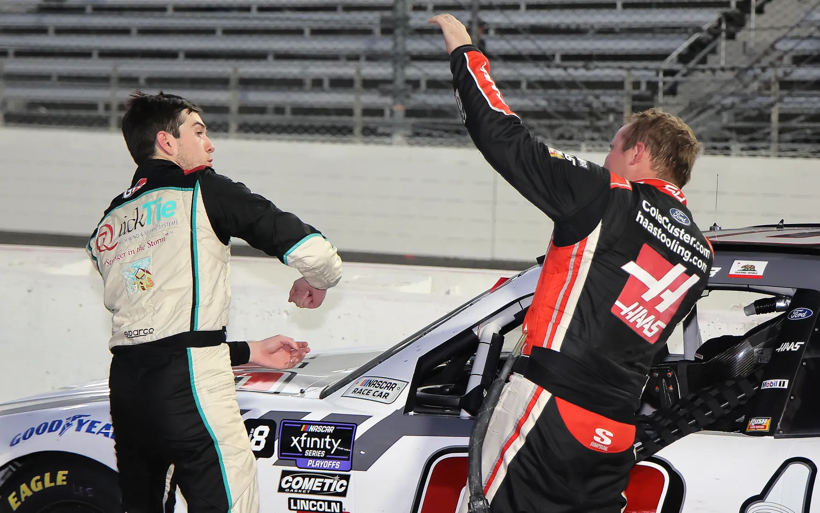 NASCAR Xfinity Race At Martinsville Ends In Brawl With Chandler Smith ...